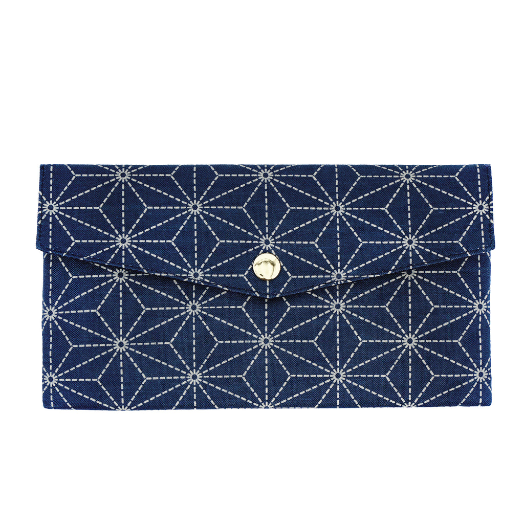 COCOONESE Red Packet Organizer - Hemp Leaves